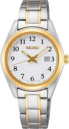 Seiko Saphirglas Bicolor Damenuhr SUR466P1