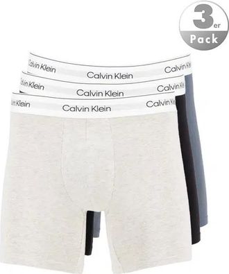 Calvin Klein Underwear Herren Trunks grau Baumwolle & Mix unifarben