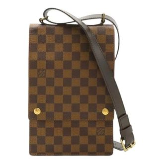 Louis Vuitton Sac bandouli&egrave;re en toile Pre-owned - Femme - Pre-owned - Brun - Taille: ONE Size