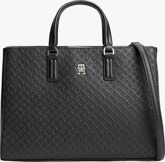 Tommy Hilfiger Sac &agrave; main &agrave; monogramme TH