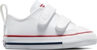 Converse Baby-Jungen Chuck Taylor Ct 2v Ox Hausschuhe, Wei&szlig; (White 100), 18 EU