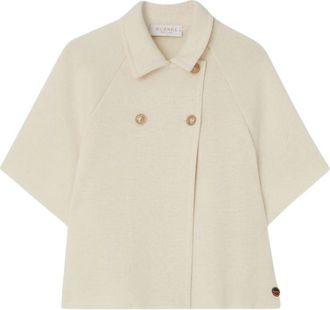 Busnel Gertrude Cape - - Jackets - Damen - Beige - S