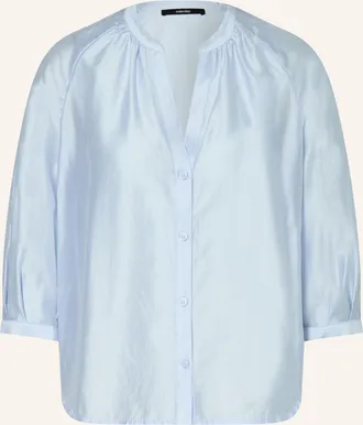 someday Someday Bluse Zamida Mit 3/4-Arm blau