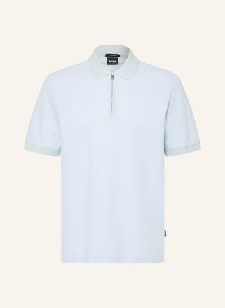 HUGO BOSS Piqu&eacute;-Poloshirt Pei blau