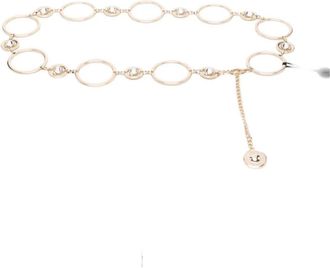 Twinset unisex, Accessoires, Jaune, Taille: L Metal Belt