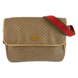 Gucci Sac &agrave; bandouli&egrave;re Pre-owned GG Supreme Canvas - Femme - Pre-owned - Beige - Taille: ONE Size