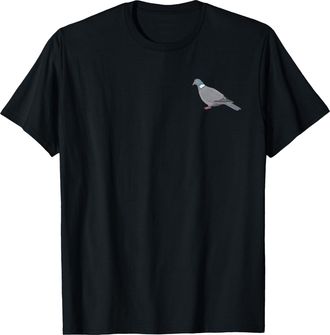 jz.birds Ringeltaube Taube Vogel Vogelbeobachter Biologe Ornithologe T-Shirt
