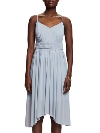 Esprit Damen 043EO1E333 Kleid, 445/LIGHT Blue Lavender, XXL