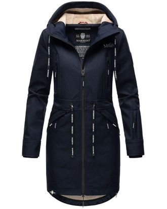 Marikoo Softshelljacke mit warmen Teddyfleece