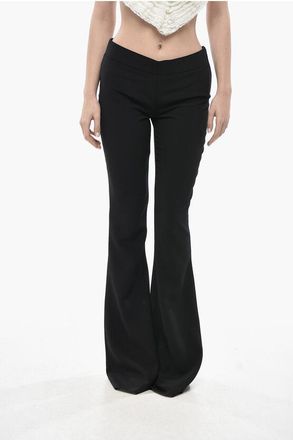 Dsquared2 Solid Boot-Cut Pants with Side Closure size 38
