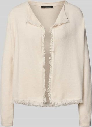 Betty Barclay Strickjacke aus Viskose-Mix mit Fransen