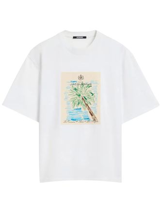 Jacquemus t-shirt Le Marino - Blanc