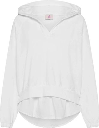Deha Deha, Femme, Sweatshirts et sweats &agrave; capuche, Blanc, Taille: 40 FR Classic W