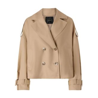 Pinko Pinko, Femme, Vestes, Beige, Taille: 36 FR Veste L&eacute;g&egrave;re