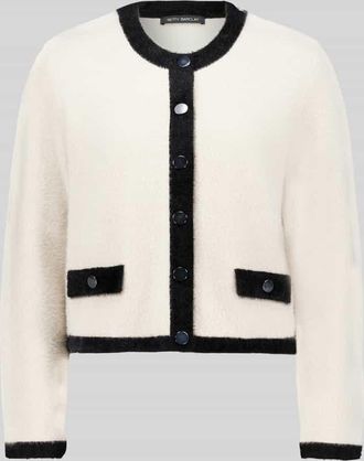 Betty Barclay Regular Fit Strickjacke mit Kontraststreifen