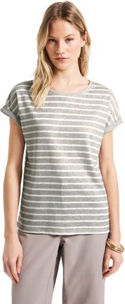 Street One Damen Gestreiftes T-Shirt