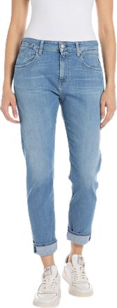Replay Damen Jeans Marty Boyfit Bio, Light Blue 010-2 (Blau), 23W / 28L