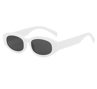 Generic Lunettes De Soleil &Agrave; Petite Monture For Femmes Et Hommes, Id&eacute;ales For Les D&eacute;placements En Ext&eacute;rieur Vacances(White)
