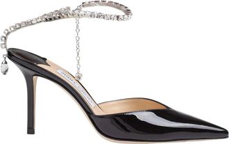 Jimmy Choo London Femme, Chaussures, Noir, Taille: 38 EU Saeda 85