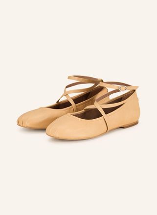 BA&SH Ba&Sh Ballerinas Calda gelb