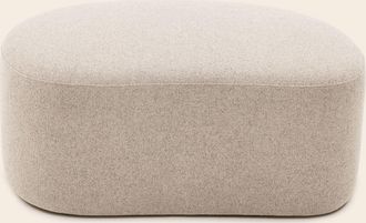 Madura Pouf Julika Glory naturel - BEIGE