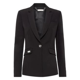 Philipp Plein Damen, Jacken, Schwarzk, SGr&ouml;&szlig;e
