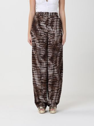 Elisabetta Franchi Pantalon ELISABETTA FRANCHI Femme couleur Marron