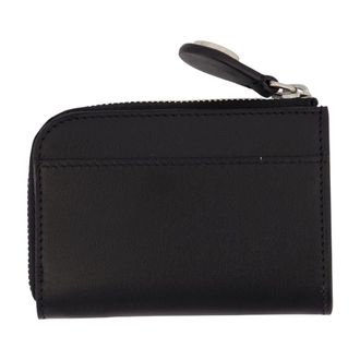 Acne Studios Unisex Wallet - Acne Studios Leather Black Calfskin Accessories
