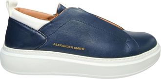 Alexander Smith Homme, Chaussures, Bleu, Taille: 45 EU Wembley Baskets