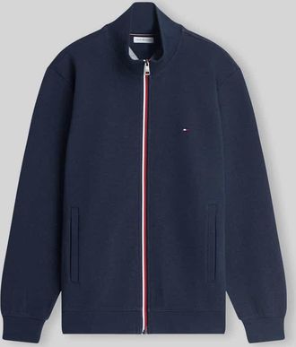 Tommy Hilfiger Regular Fit Sweatjacke aus reiner Baumwolle