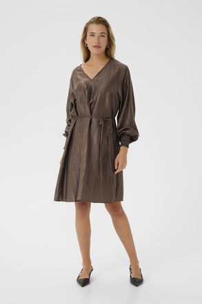 Kaffe Kleid KArizz Kleid A-shape brown