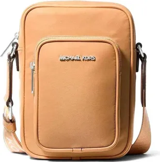 Michael Kors Femme, Sacs, Brun, Taille: ONE Size Khai Small Nylon Crossbody Bag