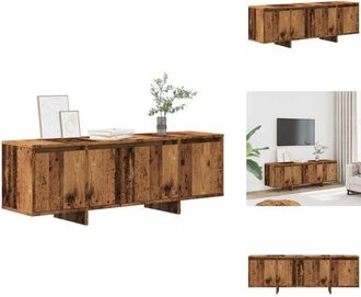 vidaXL Vidaxl - TV-Schrank Altholz-Optik 120x30x40,5 cm Holzwerkstoff - TV-Schrank - TV-Schränke - Lowboard - Stereo Schrank