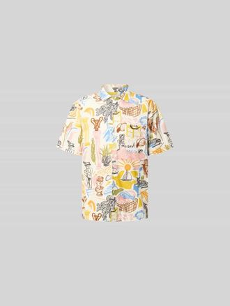 Closed Freizeithemd mit Allover-Motiv-Print