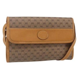 Gucci Pre-owned Plastic Cross Body Bag - - Pre-owned - Damen - Braun - ONE SIZE