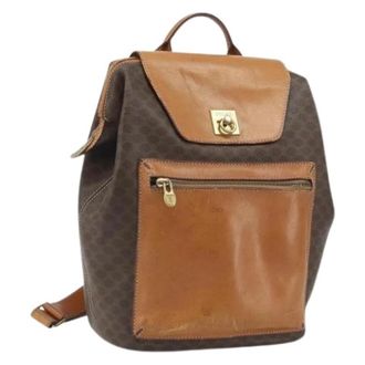 Celine Pre-owned Plastic Backpack - - Pre-owned - Damen - Braun - ONE SIZE