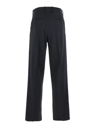 Dr&ocirc;le de Monsieur Mens Trousers Le Pantalon Golfeur Black Wool Blend Virgin