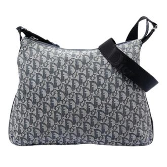 Dior Pre-owned Canvas Umh&auml;ngetasche - - Pre-owned - Damen - Blau - ONE SIZE