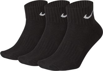 Nike Nike Cushioned Crew Socks Socken 3er Pack (DE/NL/SE/PL, Numerisch, 34, 38, Regular, Regular, Black/White)