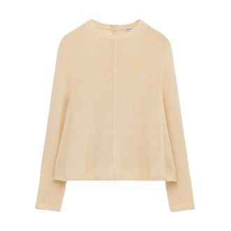 Loewe Femme, Pulls, Beige, Taille: 40 FR Pull en cachemire