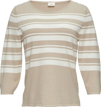 s.Oliver Gestreifter Strickpullover aus Viskosemix