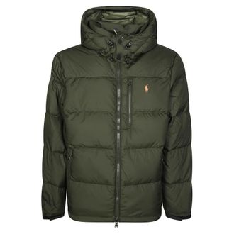 Polo Ralph Lauren Fleece-Zip-Jacke - - Jackets - Herren - Gr&uuml;n - L