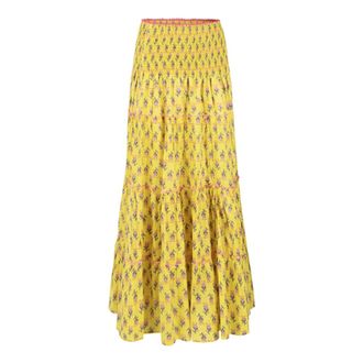 Place du Jour Femme, Jupes, Multicolore, Taille: 38 FR Falda Estampada Place Du Soleil