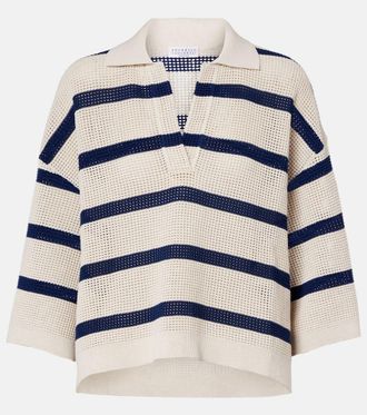 Brunello Cucinelli Pull en coton ray&eacute;