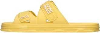 GCDS Gcds, Femme, Chaussures, Jaune, Taille: 37 EU Mules en caoutchouc