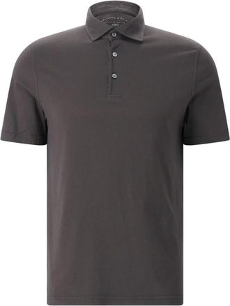 Fedeli Homme, Tops, Brun, Taille: L Polo Z&eacute;ro