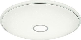 Globo Lighting Plafonnier - Connor - blanc - m&eacute;tal - &oslash; 79cm - led - - Globo