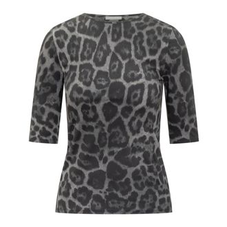 Stella McCartney Leopardenmuster-Top - - Blouses & Shirts - Damen - Grau - M