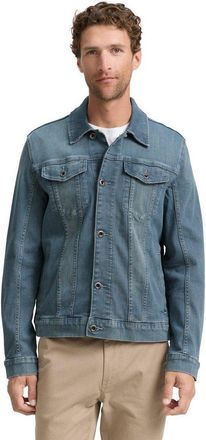 Tom Tailor Jeansjacke mit Knopfleiste und Stretch-Anteil