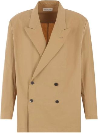 Dries Van Noten Homme, Vestes, Beige, Taille: L Caplans